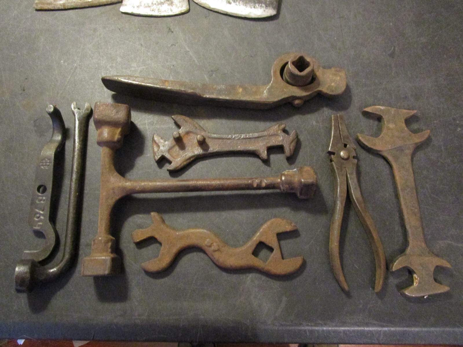 LOT OF 8 VINTAGE FARM IMPLEMENT WRENCHES | eBay