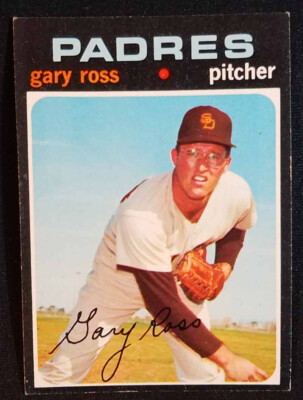 1971 Topps #153 Gary Ross San Diego Padres EX-MINT | eBay