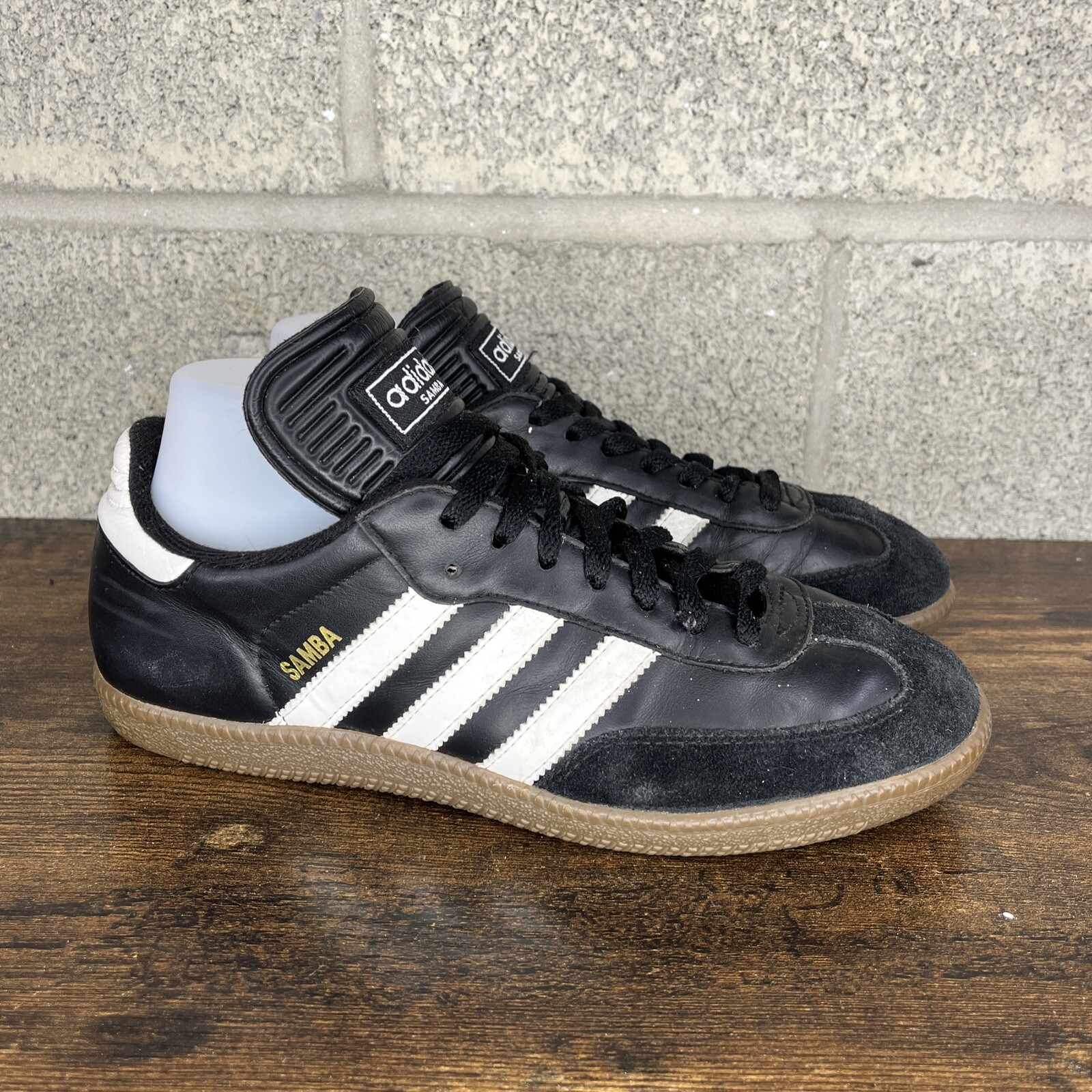 Adidas Mens Samba Classic 034563 Black Casual Shoes Sneakers Size 7