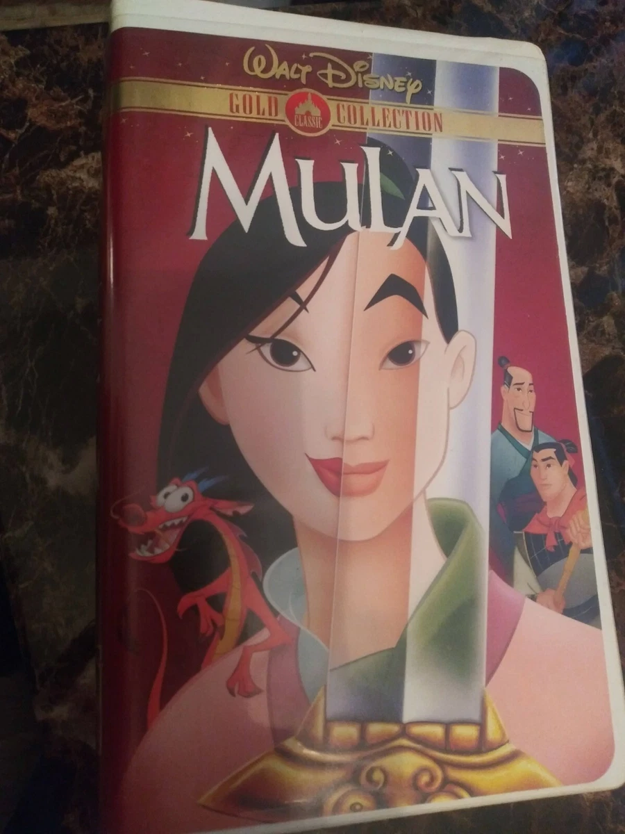 Mulan Gold Classic Collection Vhs
