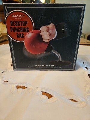 Desktop Punching Bag Stress Reliever Toy With Pump for Adults By Buxton ...