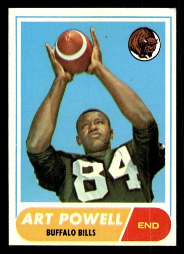 1968 TOPPS ART POWELL 71 VG-EX FOOTBALL BUFFALO BILLS | eBay