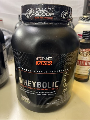 GNC Wheybolic Protein Powder 25 Servings Classic Vanilla Exp 02/2025 …W ...