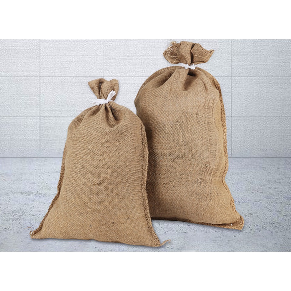 Jute Hessian Sacks Bags Breathable for Vegetable Garlic Potato Storage ...