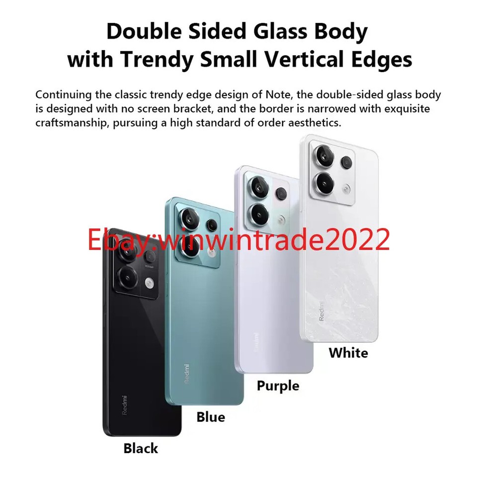 Xiaomi Redmi Note 13 Pro 5G Snapdragon 7s Gen 2 128/256/512GB 200MP TripleCamera | eBay