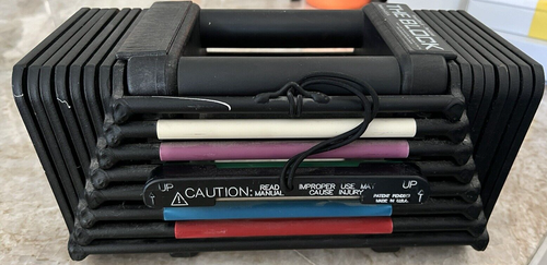 THE BLOCK PowerBlock Personal Adjustable Dumbbells 10-45 lbs | eBay