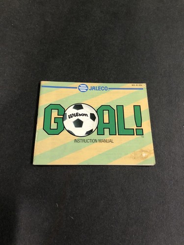Goal Nes Manual | eBay