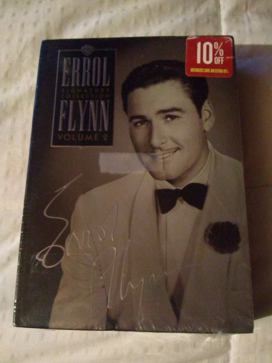 Errol Flynn The Signature Collection 2 Dvd 2007 5disc Errol Flynn DVDs