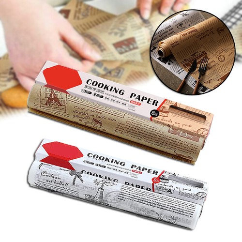 Baking Paper Non-Stick Waterproof Parchment Paper Roasting Grilling ...