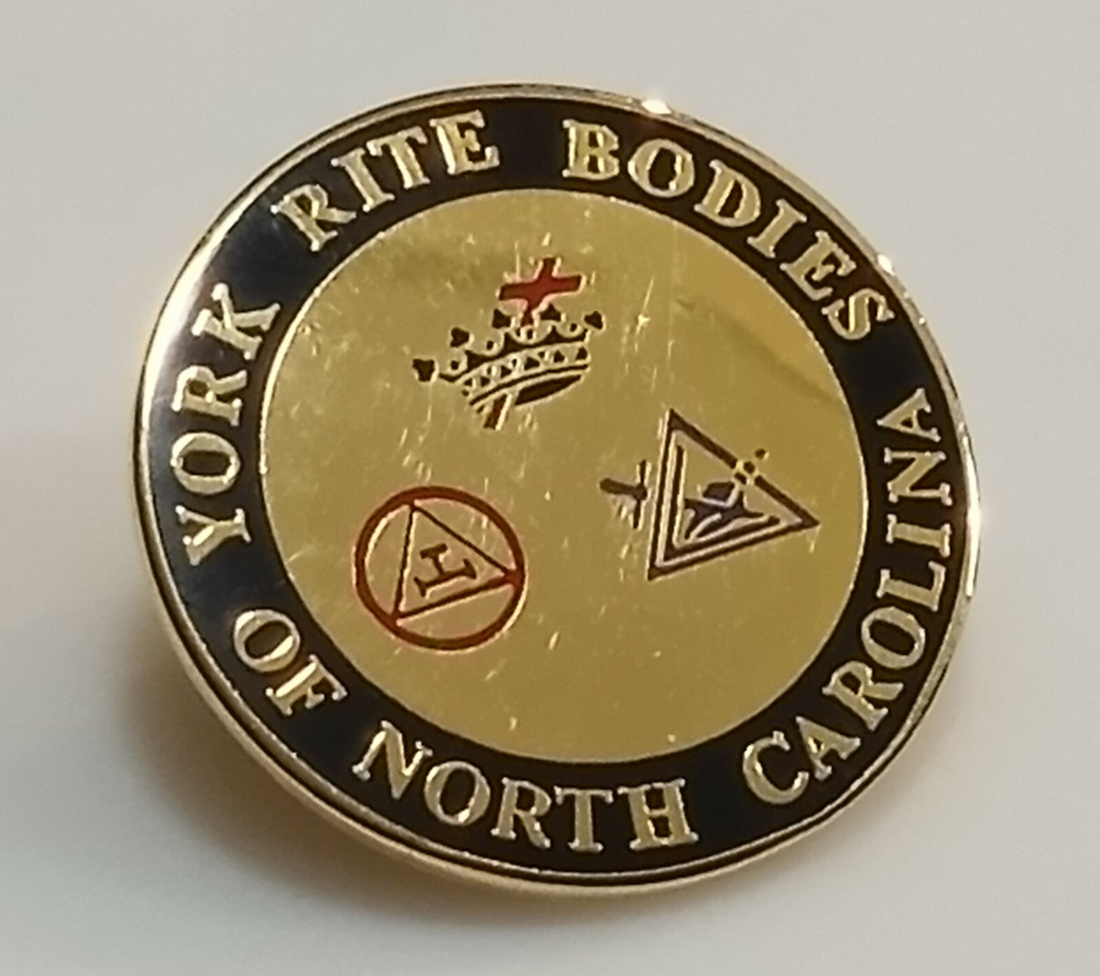 York Rite Bodies Of North Carolina Lapel Pin | eBay