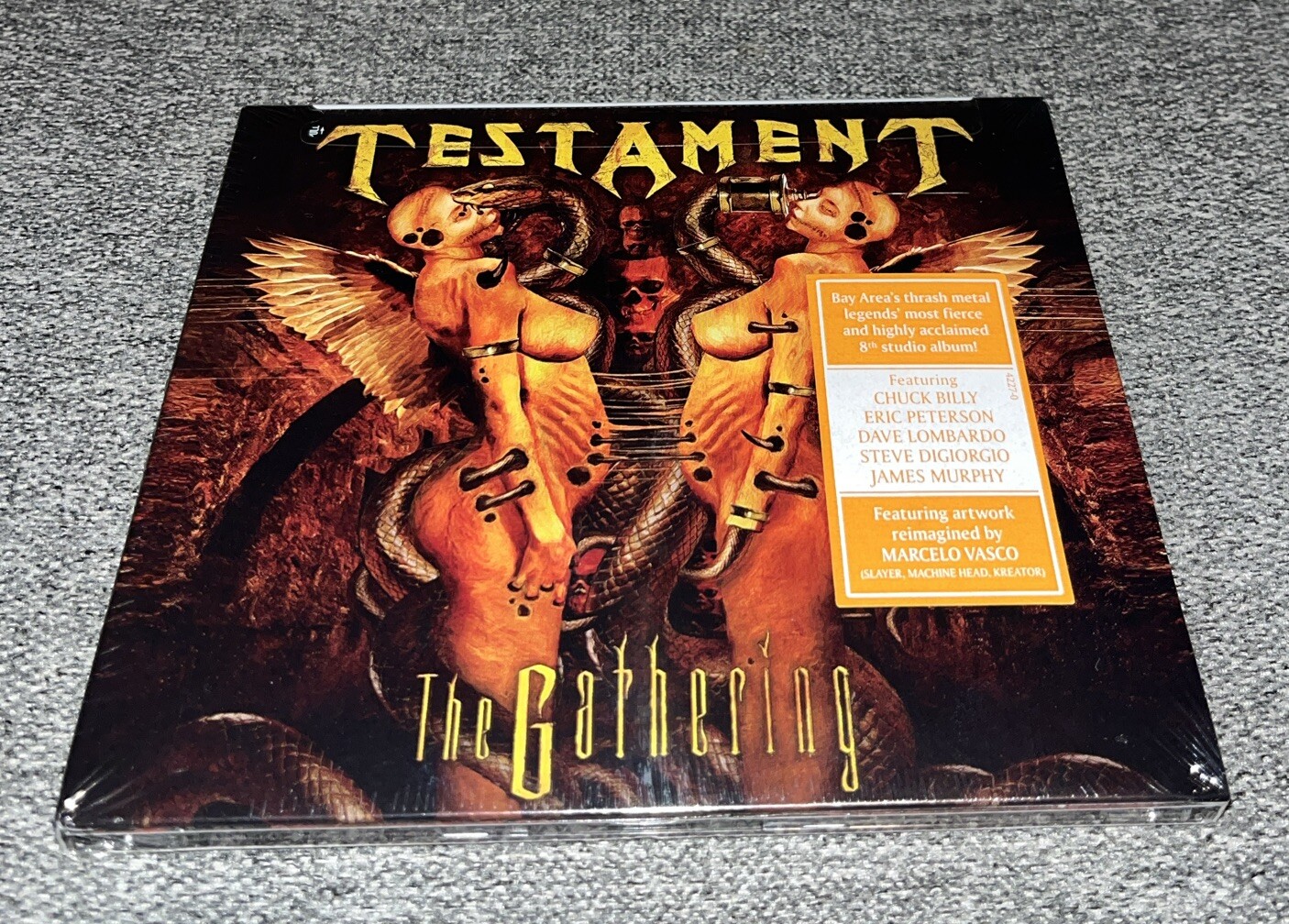 Gathering (Remastered) by Testament (New CD)⭐️Buy Any 3 Get 1 Free⭐️ ...