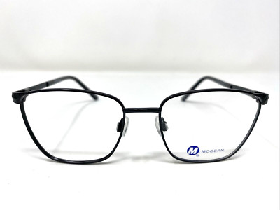 Modern RESIST BLACK 51-18-140 Metal Black Full Rim Eyeglasses Frame ...