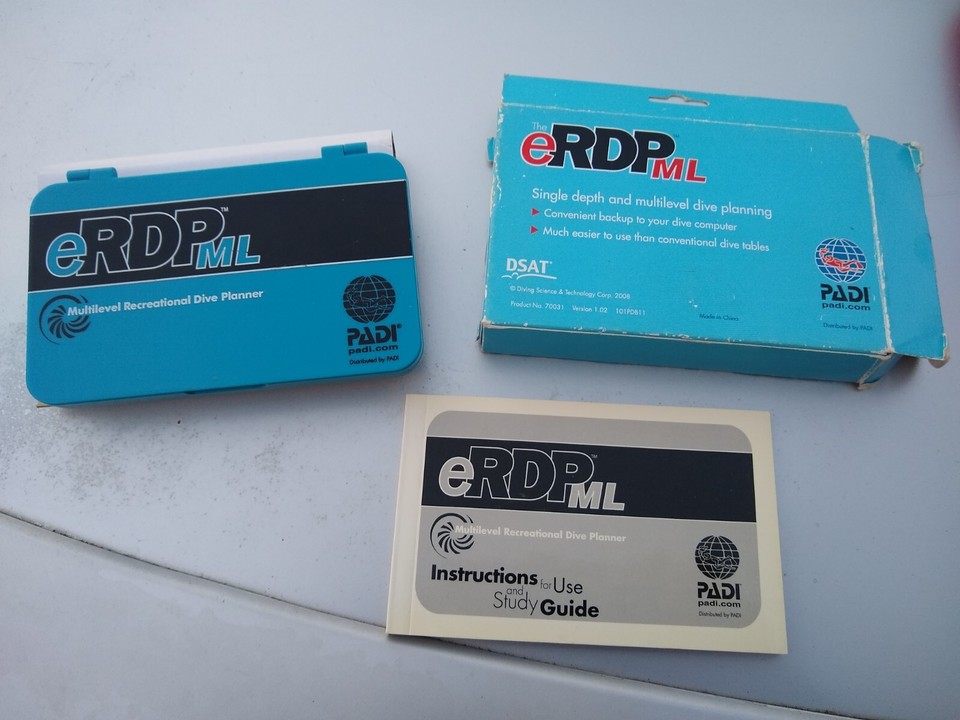 PADI eRDPML Multilevel Recreational Dive Planner PADI 70031 Ships Free ...
