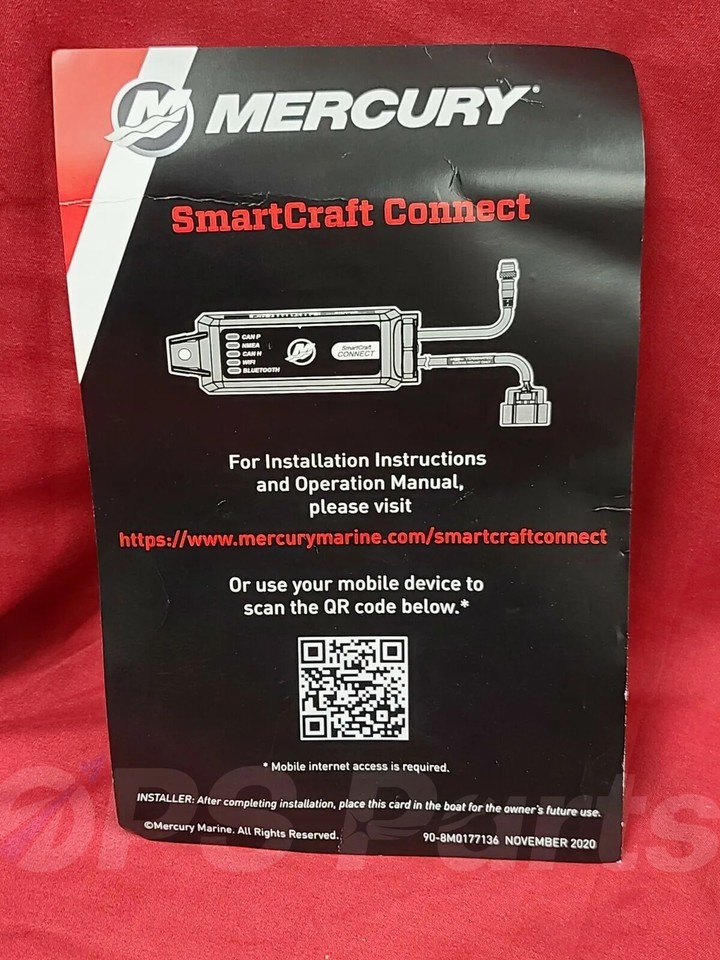 Mercury NMEA Smartcraft Connect Module Single Eng/ Under Cowl P/N ...