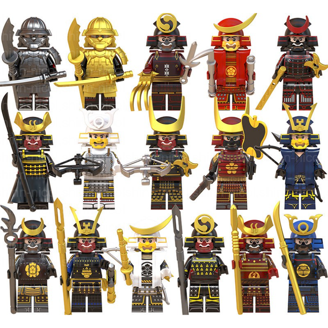 Lego Minifigure ninja samurai with sword Beard | eBay
