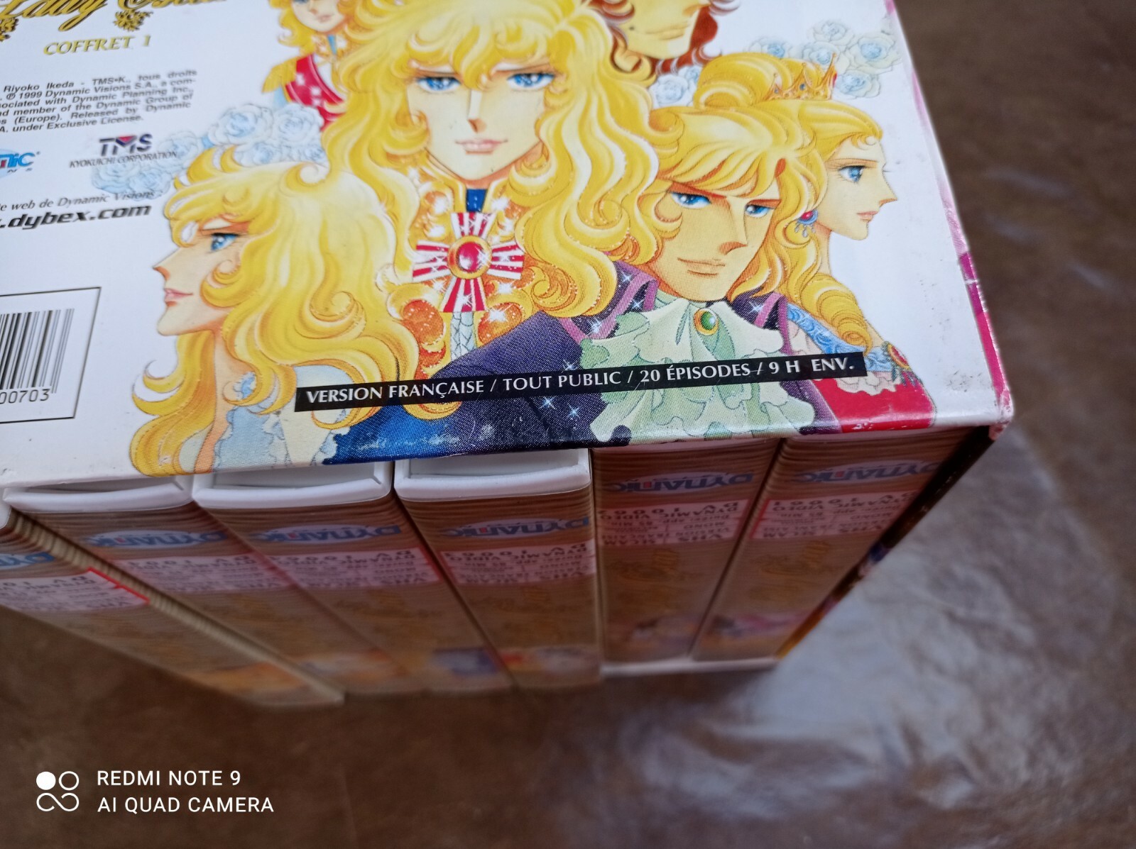 EO 1999 LADY OSCAR 6 cassettes coffret 1 dynamic VHS | eBay