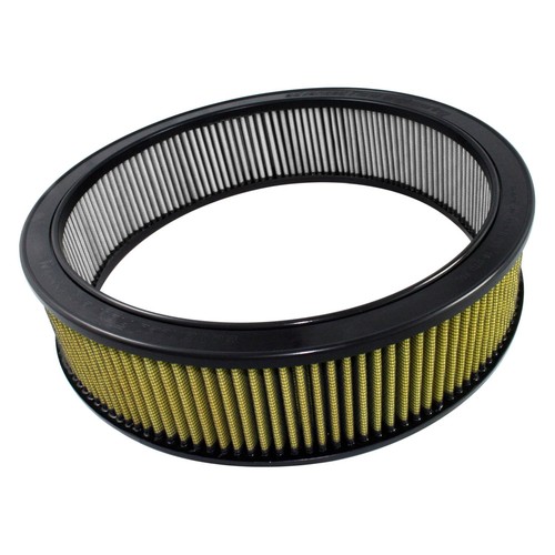 Magnum Flow Racing Pro Guard 7 Round Tan Air Filter w Expended Metal 14 ...
