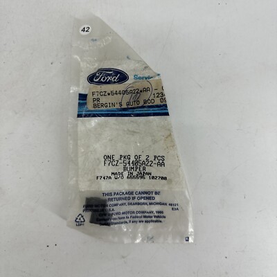 2 PIECES Rare OEM Ford F7CZ-54405A22-AA Bumper 1997-2003 Ford ...