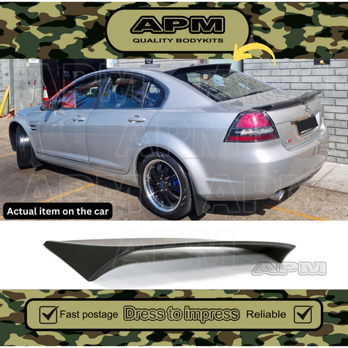 APM L Style Roof Spoiler Wing For Holden VE VF Commodore Calais Berlina ...