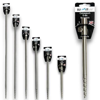 Summit Tackle D-BIT bank sticks Stainless steel Carp fishing ALL SIZES ...