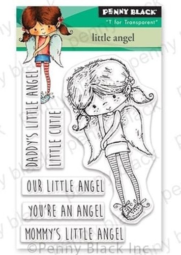 NEW Penny Black Clear Stamps -- Little Angel | eBay