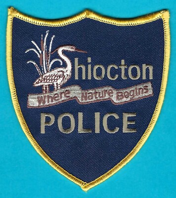 SHIOCTON WISCONSIN POLICE SHOULDER PATCH | eBay