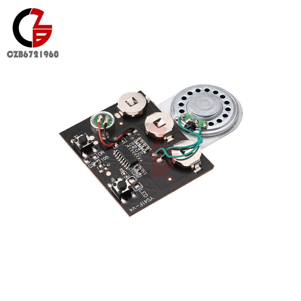 30s Recordable USB Music Sound Voice Recording Player Chip Module DIY ...