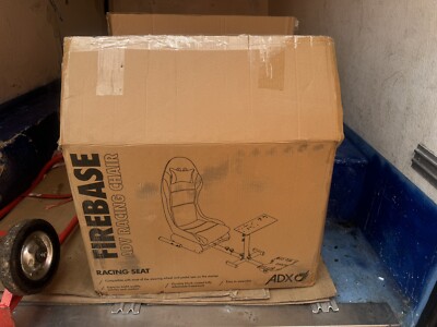 ADX FIREBASE 23 💥💥 ️RACING SIMULATION SEAT GAMING CHAIR BLACK & RED PC ...