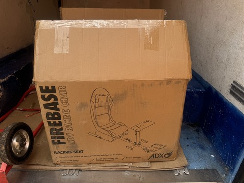 ADX FIREBASE 23 💥💥 ️RACING SIMULATION SEAT GAMING CHAIR BLACK & RED PC ...