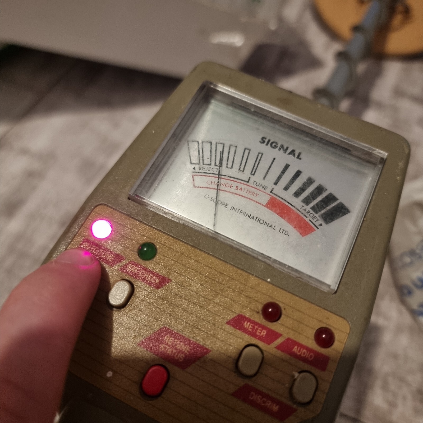 Ancien détecteur de métaux C.Scope Promet 3 - Rare et difficile à ...