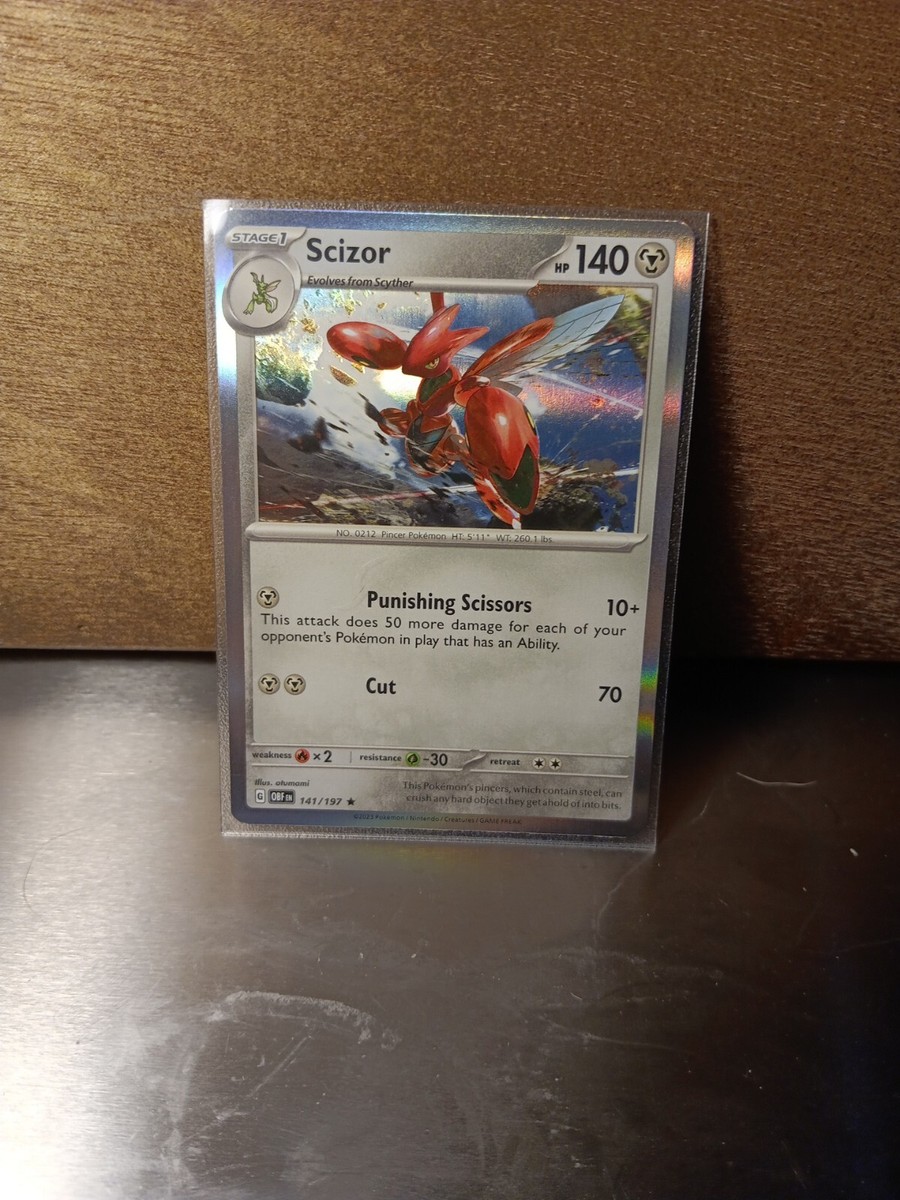 Scizor Pokemon Card