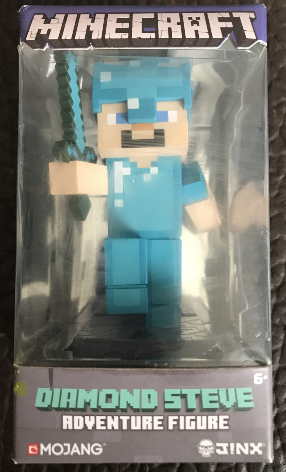 2017 Diamond Steve Minecraft Adventure 3" Vinyl Figure Jinx Series 1 ...