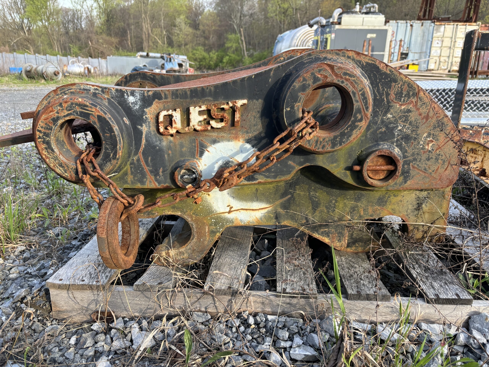 Quest Excavator Quick Attachment Hydraulic quick coupler | eBay