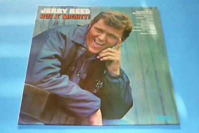 JERRY REED - "HOT A' MIGHTY!" - RARE GERMANY IMPORT RECORD ALBUM LP ...