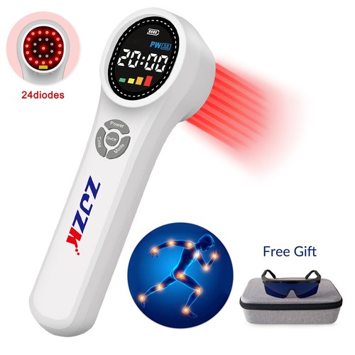 660nm+810nm+980nm Class 4 Cold Laser Red Light Therapy for Nerve ...
