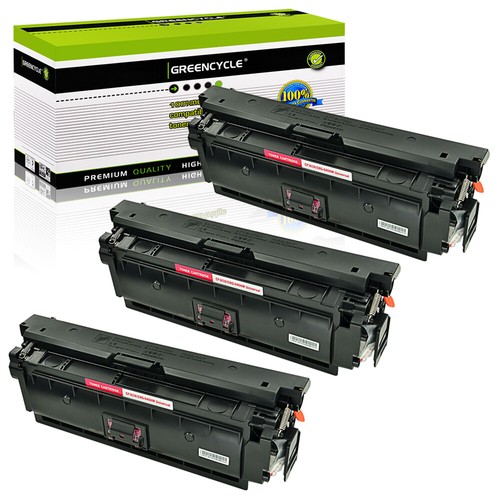 3PK Magenta CF363X Toner Compatible with HP 508X LaserJet MFP M577Z ...