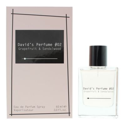 David Dobrik David's Perfume #02 Grapefruit Sandalwood EDP 60ml Unisex ...
