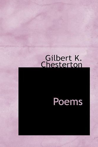 Poems by G. K. Chesterton (2009, Hardcover) for sale online | eBay
