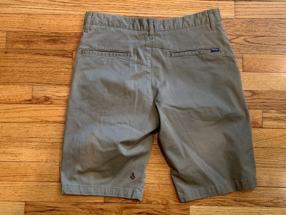 Volcom Corpo Class Shorts Men's Size 32 Khaki Tan Skater Summer Spring ...