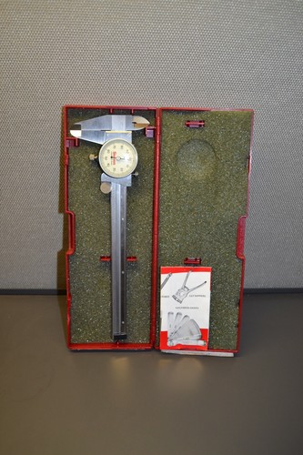 Starrett 120A-6 Dial Caliper, 0-6" Range, .001" Graduation | eBay