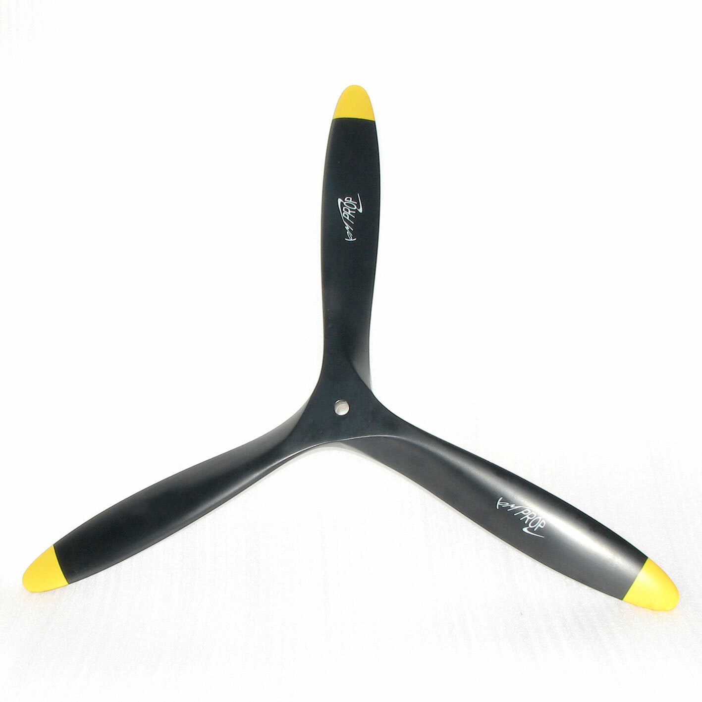 14x8 wood propeller 3-blades black RC model plane fuel engine power ...