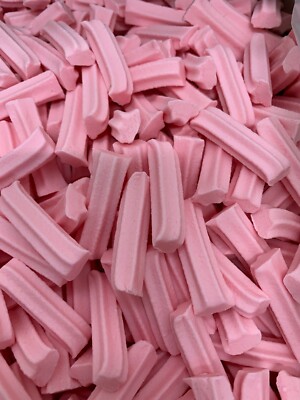 MINI MUSK STICKS PINK 1KG Lollies Candy Buffet Weddings Baby Showers ...