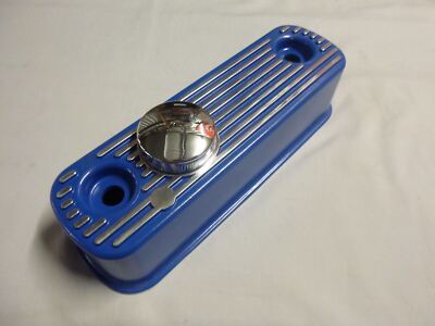 GAC4068B MINI MORRIS MOKE LEYLAND CLUBMAN ALLOY ROCKER COVER BLUE W/CAP ...