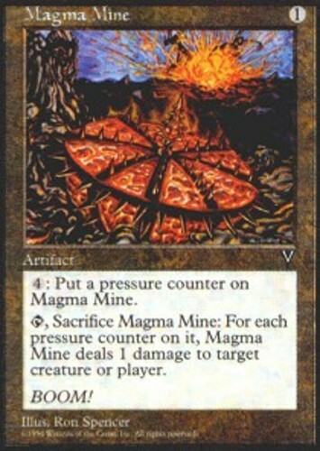 Magma Mine x1 - Visions - Light Play, English - Visions | eBay