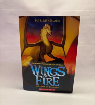 Paperback Book Wings of Fire: Darkness of Dragons - Book 10 by Tui T ...
