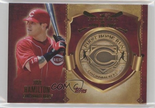 2015 Topps First Home Run Medallions Josh Hamilton #FHRM-JHA | eBay