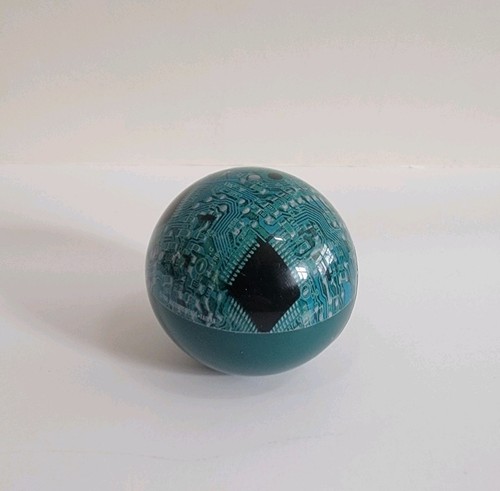Vintage 1996 Accoutrements Liquid Filled Ball W Circuit Board Pattern ...