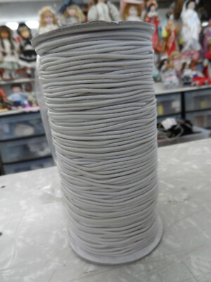 100 YARDS ELASTIC CORDING 1.5 mm STRING REPAIR DOLLS( diagram) FACE ...