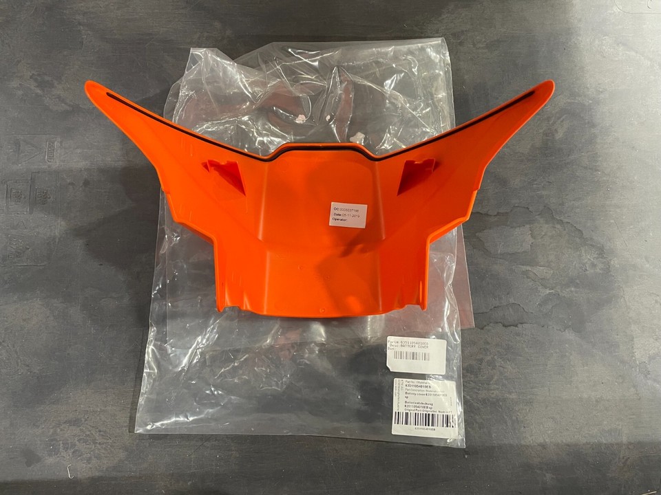 NEW OEM KTM ORANGE BATTERY COVER FOR 790 ADVENTURE R RALLY 2020 ...