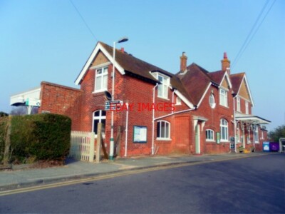 PHOTO BOSHAM RAILWAY STATION FRONTAGE 2012. | eBay